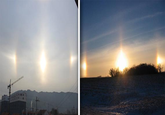 Amazing: Three suns appear over Mongolia! | World News – India TV