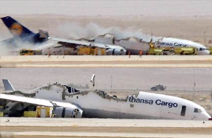 Flight Crew In Miracle Escape After Cargo Plane Crashes In Saudi Arabia ...