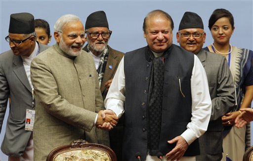 Nepal played key role in Modi-Sharif handshake | World News – India TV