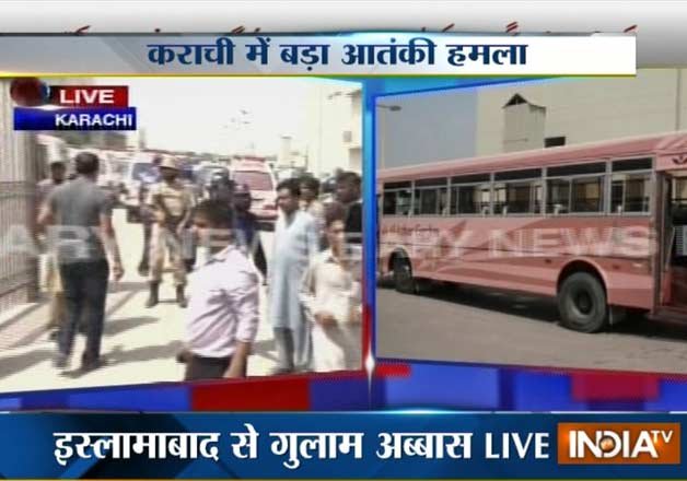 41 killed as gunmen open fire on a bus in Karachi | India TV news ...