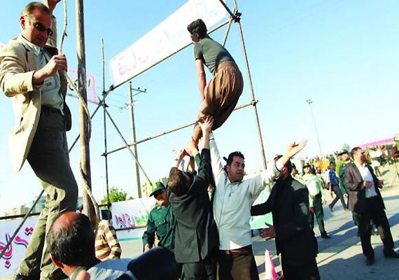 Iranian murderer pardoned as he swings from gallows | World News – India TV