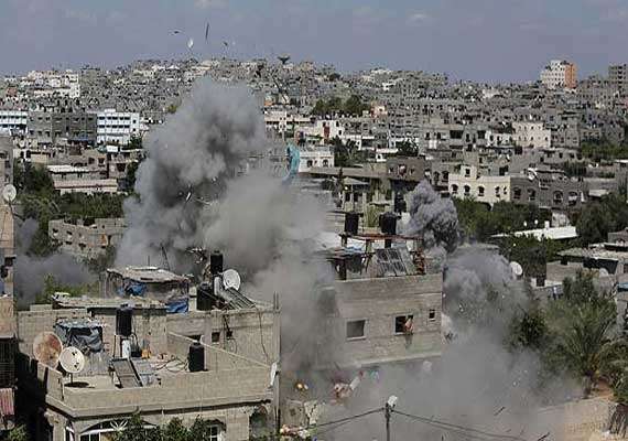 Israel hits symbols of Hamas rule; death toll reaches 1,156 | World ...