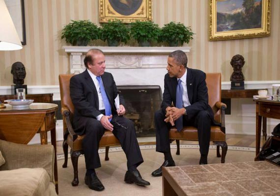 Obama, Nawaz Sharif vow cooperation as tensions ease | World News ...