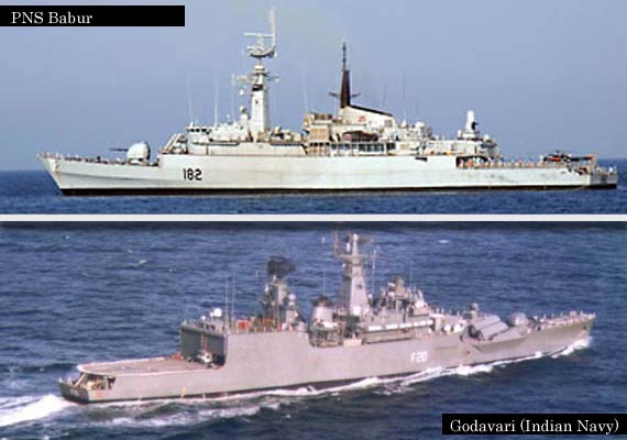 Indian Navy Denies Its Warship Brushed With Pak Frigate Babur | World ...
