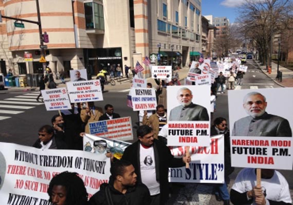 Protesters march in Philadelphia against Wharton snub to Modi | World ...