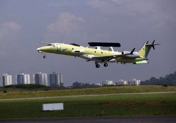 DRDO Test-Flies Second Indigenous AEWACS Aircraft In Brazil | India ...