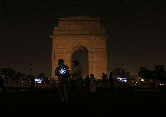 Earth Hour marked in Delhi | India News – India TV