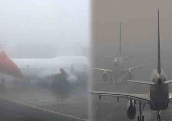 Flight operations again hit due to fog in capital | India News – India TV
