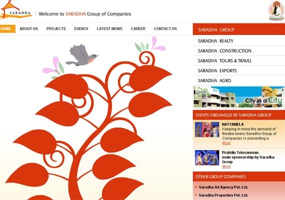 Saradha gone, website remains | India News – India TV