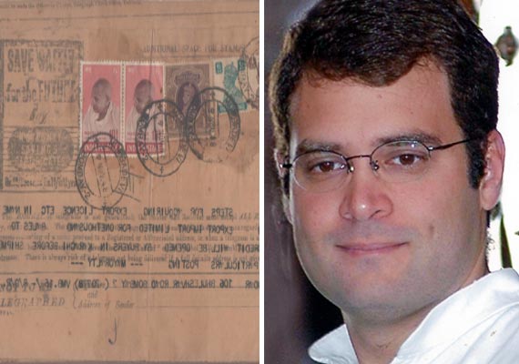 Last telegram sent to Rahul | India - India TV News