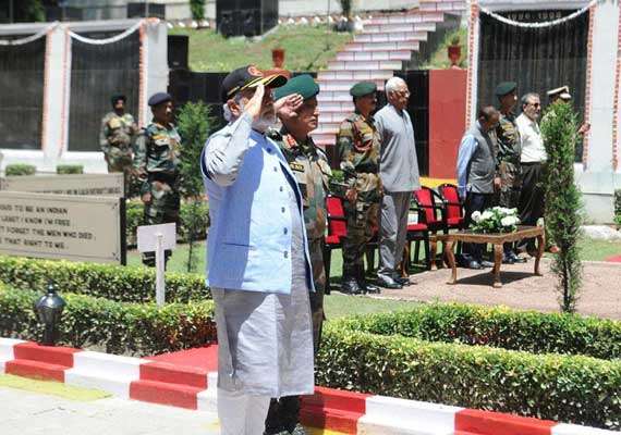 Narendra Modi says, strong army necessary for peace | India News – India TV