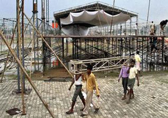 Stage set for Modi's rally today | India News – India TV