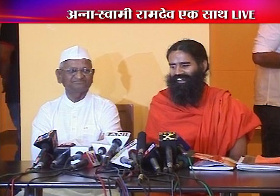 Team Anna upset with Baba Ramdev | India News – India TV
