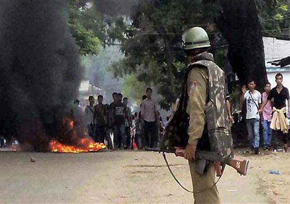 Karbi Anglong state demand: Army stages flag march in Assam, Cong MP's ...