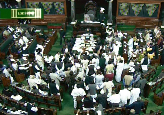 Telangana Issue Rocks LS For Third Day | India News – India TV