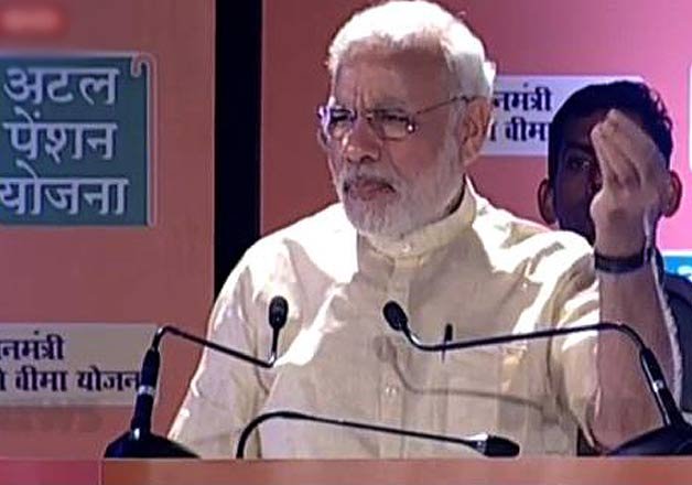 PM Modi launches 3 social security schemes-IndiaTV News | National News ...