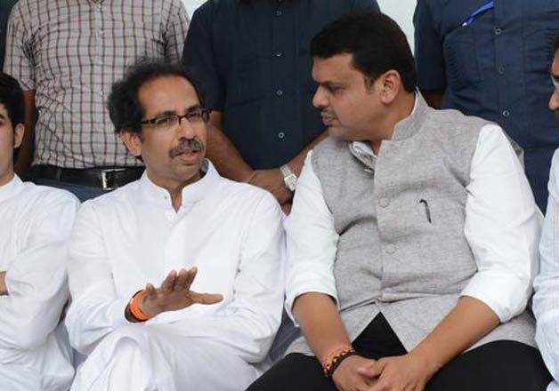 Sena-BJP ties hit rock bottom as Devendra Fadnavis completes one year ...