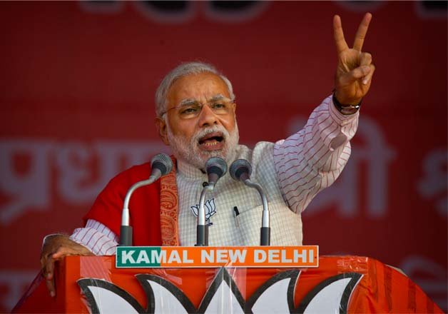 Live: PM Modi addresses an election rally at Delhi's Ambedkar Nagar ...