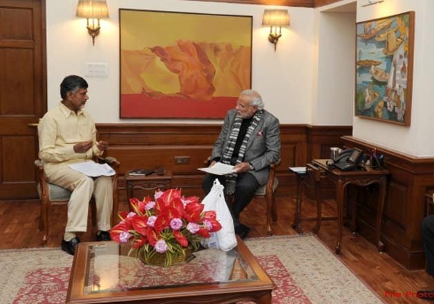 Andra Pradesh's CM Chandrababu Naidu meets PM Modi | National News – India TV