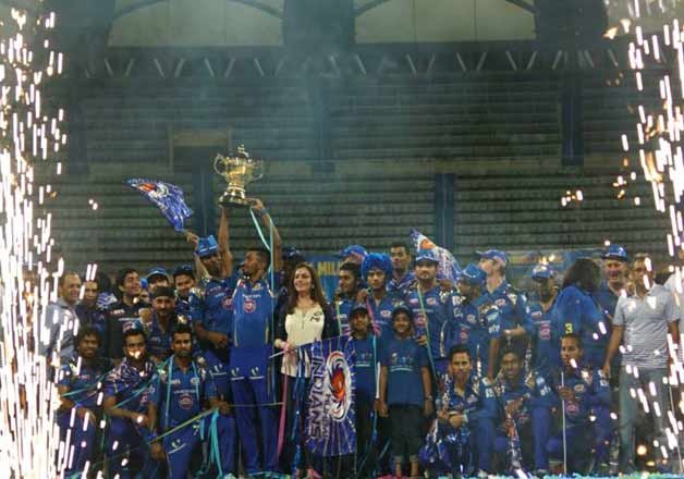 Mumbai Indians celebrate their second IPL triumph | IndiaTV News ...