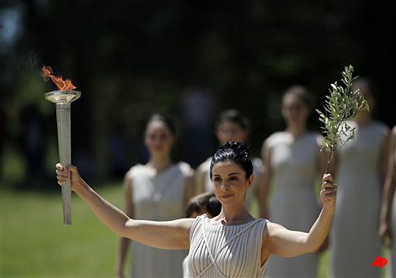 Olympics flame lighting rehearsal goes off without a hitch | Other News ...