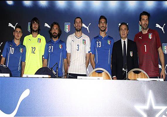 New Team Jersey for Italy in the World Cup 2014. | Soccer News – India TV