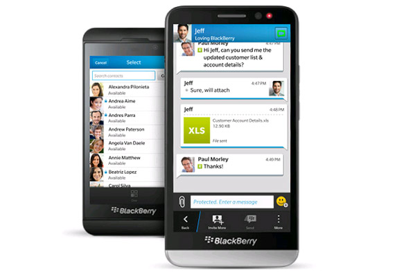 BlackBerry launches BBM Protected for confidential instant messaging ...