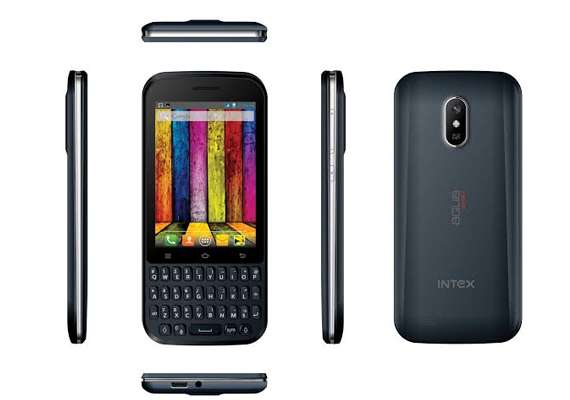 Intex launches 'Touch-And-Type' dual-SIM 3G smartphone at Rs 4,990 ...