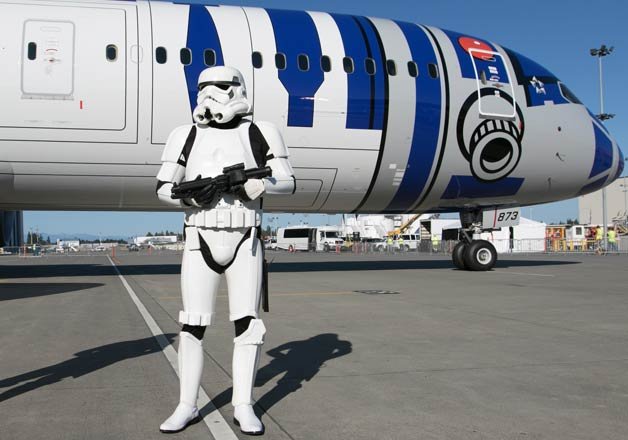 Star Wars plane takes to the skies for first flight | Mouthful News ...