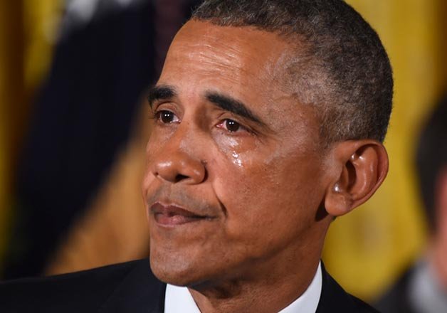 Barack Obama says he was himself surprised by his public crying | World ...