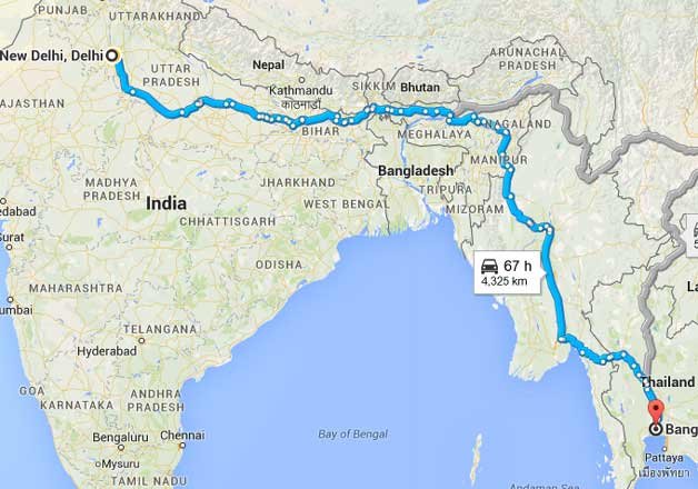 Section of India-Myanmar-Thailand Asian Highway put into service ...