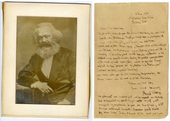 Karl Marx letter fetches USD 678,000 at China auction | World News ...