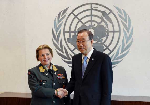 Norwegian general becomes first woman commander to head UN peacekeeping ...