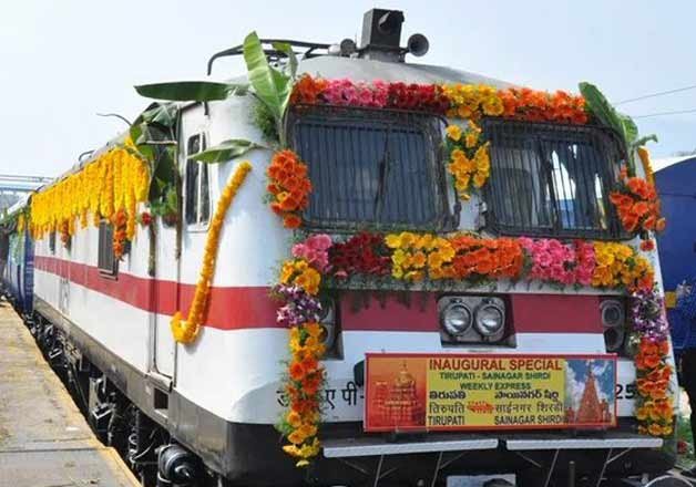 Express train launched between Tirupati-Shirdi | India News – India TV