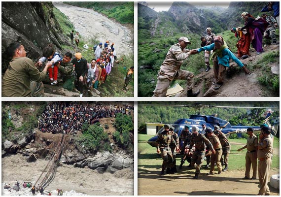 Uttarakhand: India salutes its army engaged in rescue operations ...