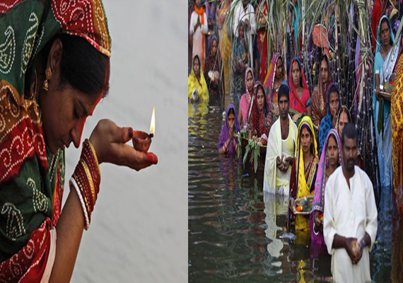 Watch Chhath celebrations in pics | India News – India TV