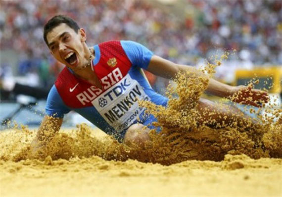 Russia's Aleksandr Menkov wins men's long jump | Other News – India TV