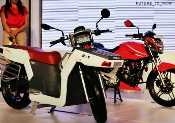 Hero Motocorp unveils diesel scooter concept called RNT | National News ...