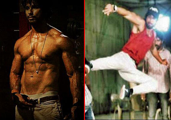 First look: Shahid Kapoor dons brawny look for 'Rambo Rajkumar' (watch ...