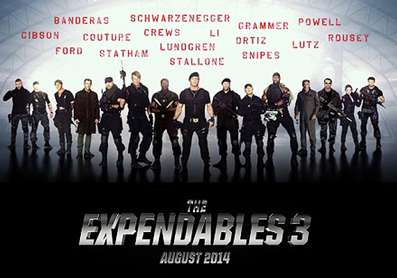 'The Expendables 3' to have world premiere at London | Hollywood News ...