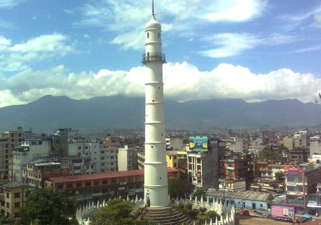 Iconic Tower Dharahara seen in debris again after 1934 Earthquake ...
