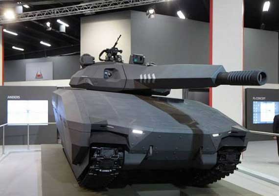 Revealed: Stealth tank that can change shapes and disappears at the ...