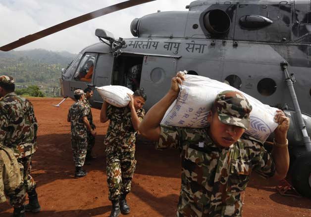 Nepal quake: Largest ever disaster relief operation by India | IndiaTV ...
