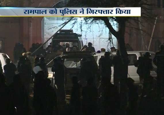 Baba Rampal arrested from Satlok Ashram | India News – India TV