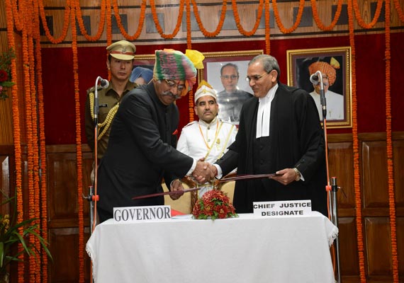 Narendra Kumar Jain sworn in Chief Justice of Sikkim High Court | India ...