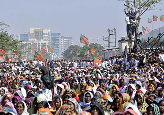 Rallies in full swing in Mumbai ahead of final leg of polls | India ...