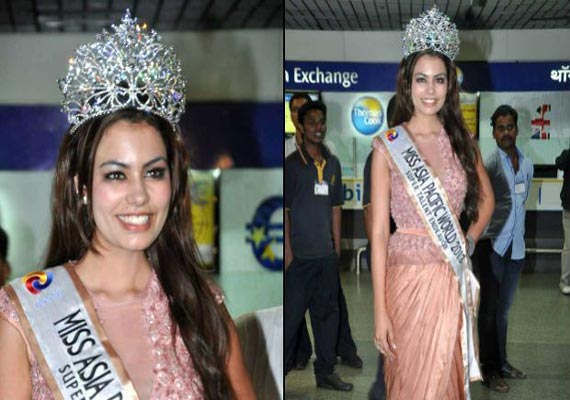 Srishti Rana's crown seized at Mumbai airport | India News – India TV