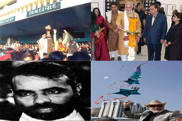 Rare pictures from Narendra Modi's personal life and political journey ...