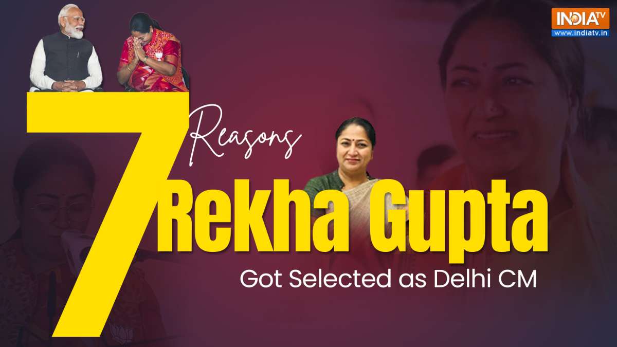 Delhi CM Rekha Gupta: 7 Key Reasons Behind Rekha Gupta's Selection as ...
