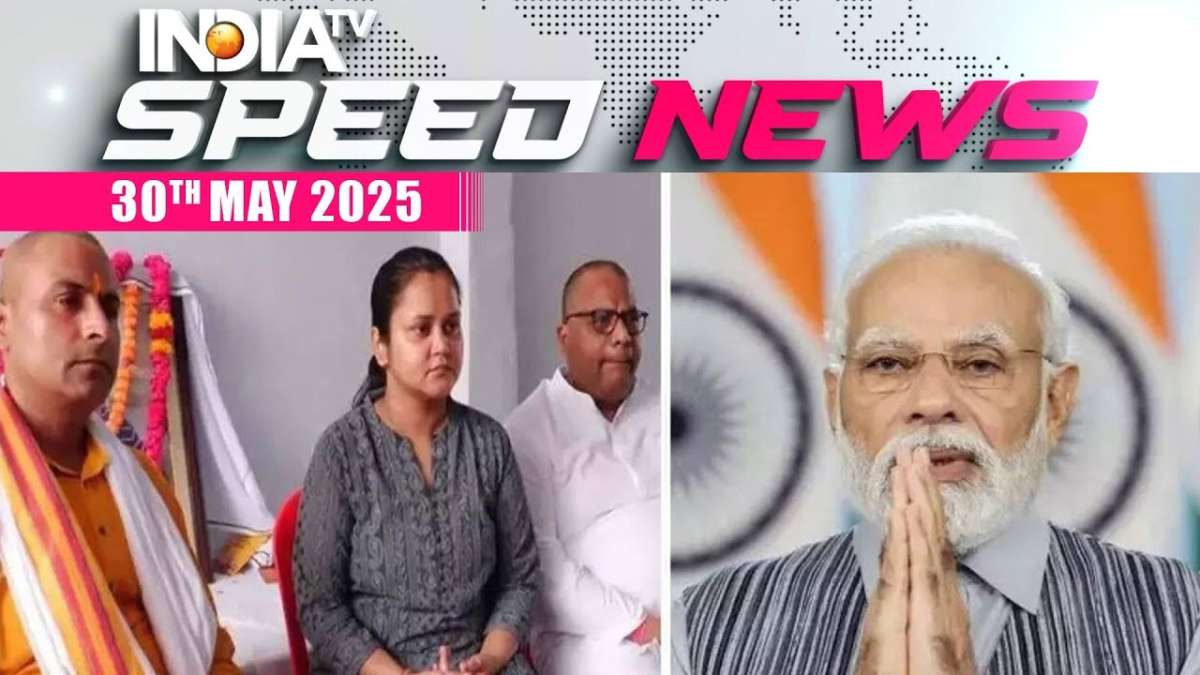 Speed News: PM Modi Meets Family Of Shubham Dwivedi, Killed In Pahalgam ...